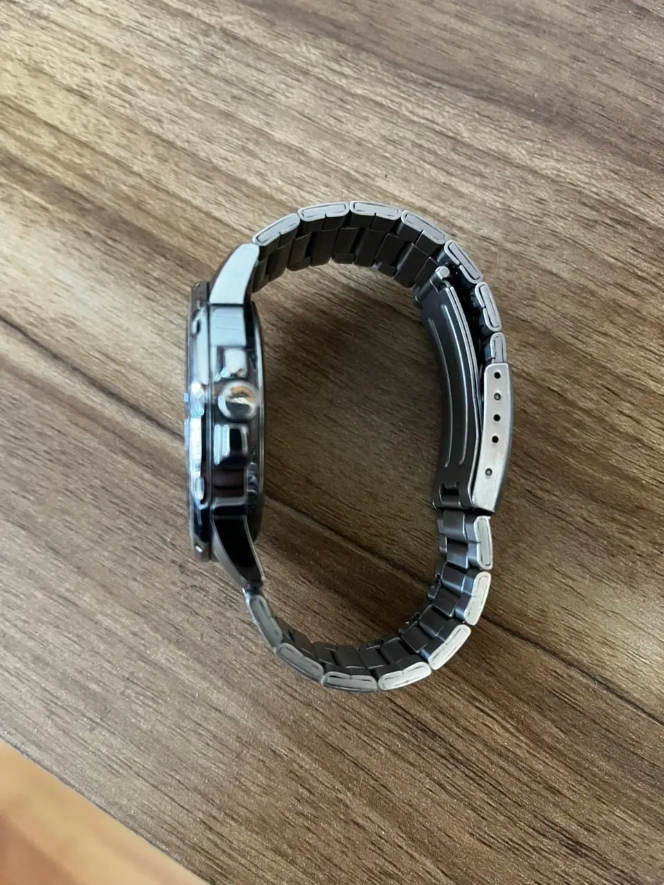 Reloj metálico Casio azul - $59.400 | Pulga